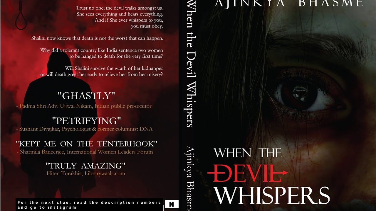 When The Devil Whispers- Book Trailer (Crime Thriller/psychological ...