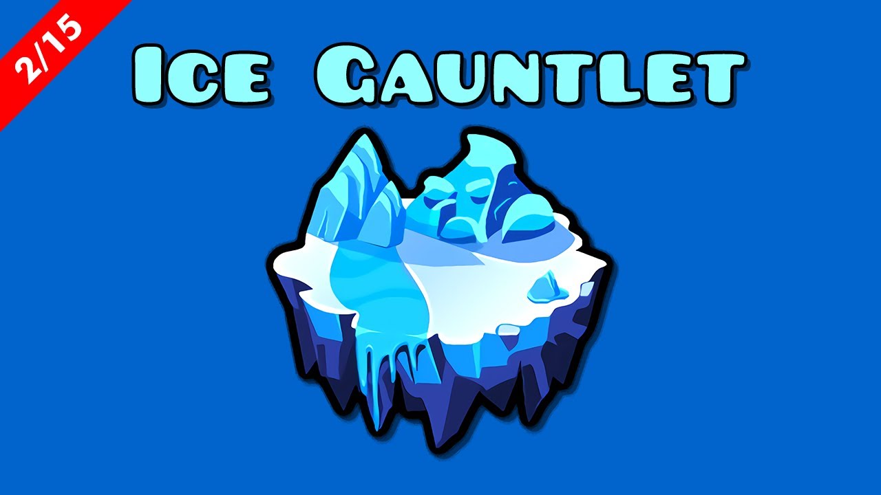 "ICE GAUNTLET" (ALL LEVELS / ALL COINS) | Geometry Dash - YouTube