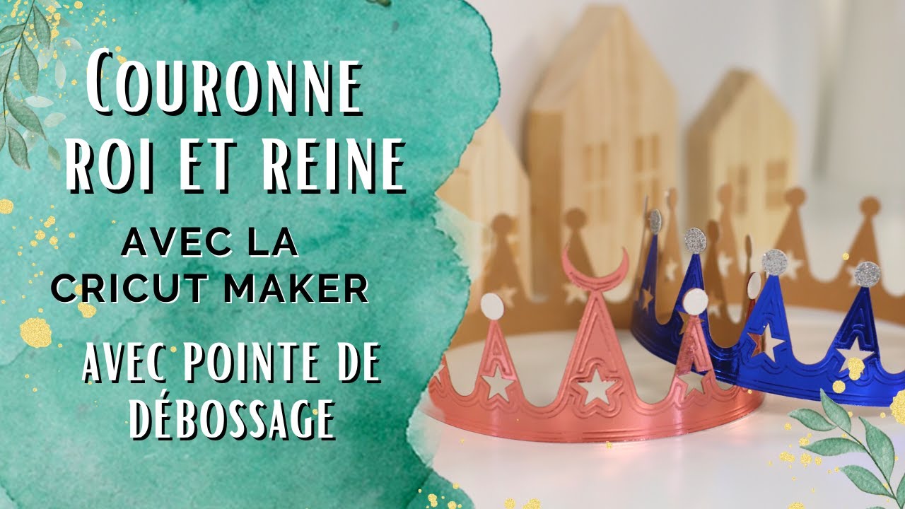 couronne en papier roi et reine - epiphanie - FACILE -pointe de ...