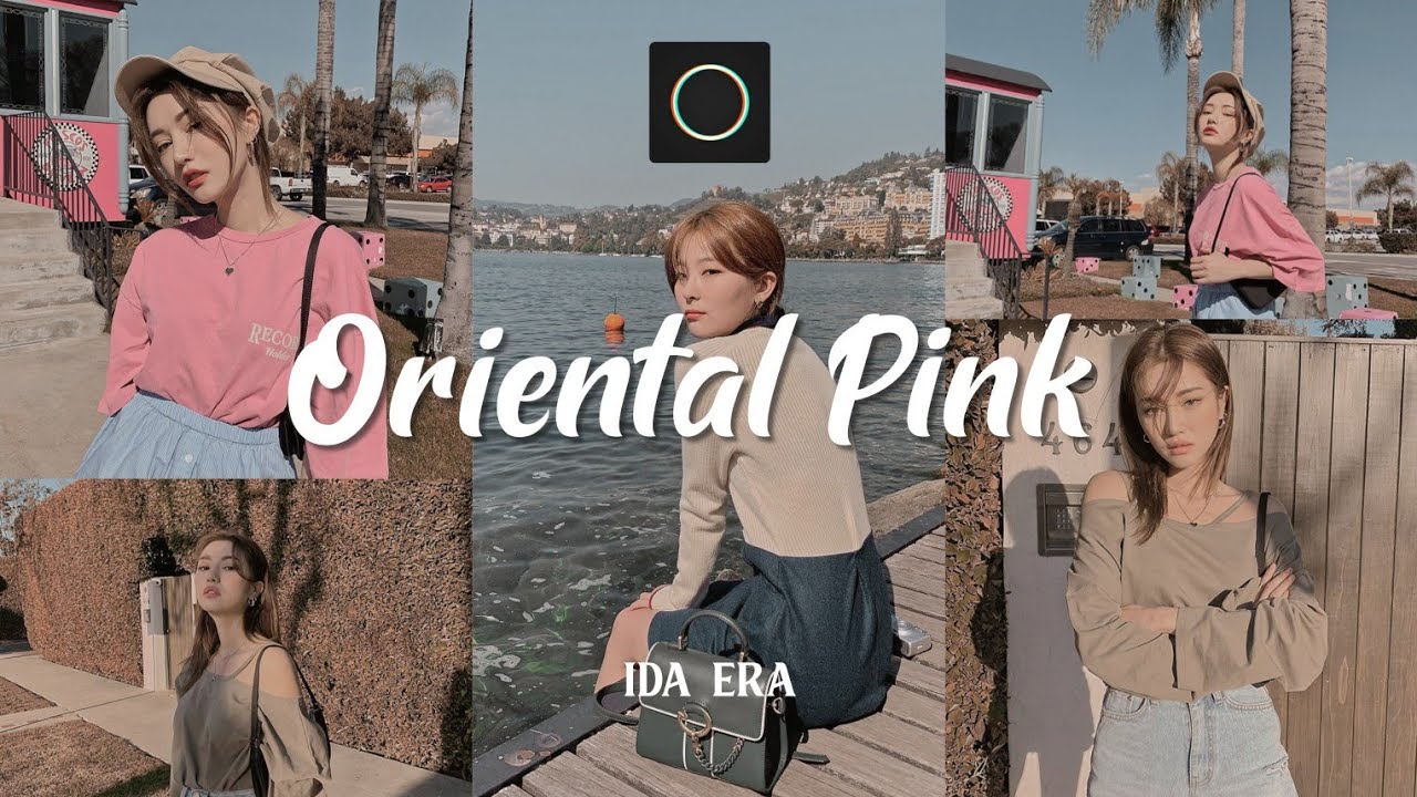 Tutorial edit foto Oriental Pink filter using Polarr🌺 - YouTube