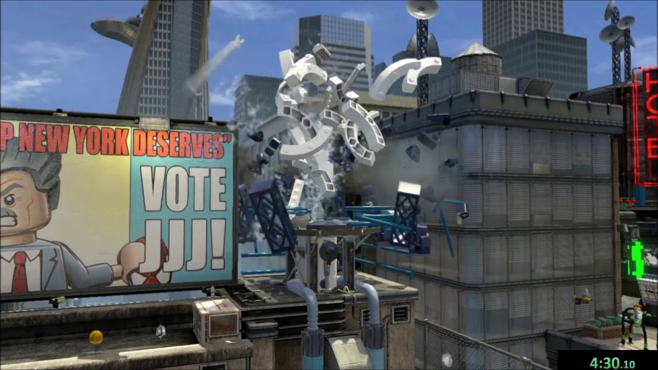 Lego Marvel Super Heroes Level 2 Story "11:55" - YouTube