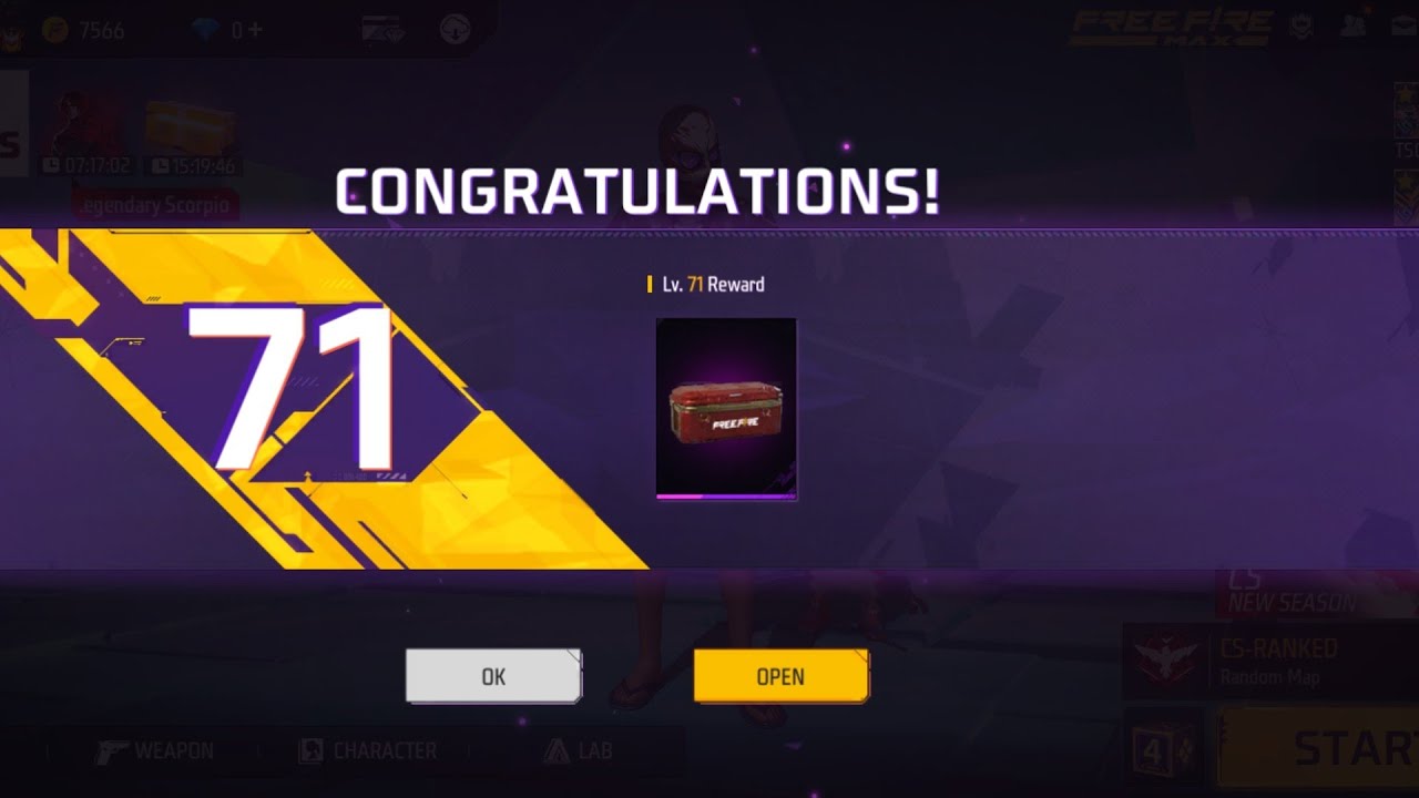 71 LEVEL COMPLETE || 71 LEVEL UP REWARD 😱|| FARHAN GAMING - YouTube