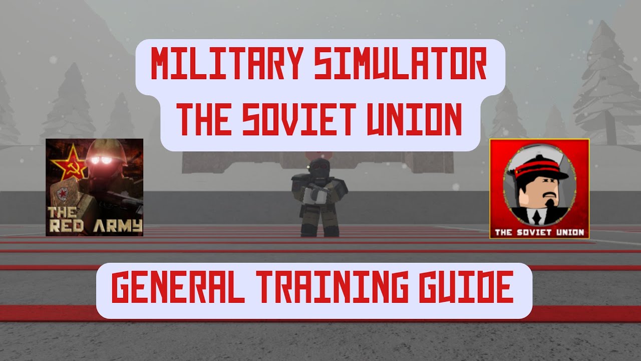 ROBLOX MILITARY SIMULATOR | General Training Guide - YouTube