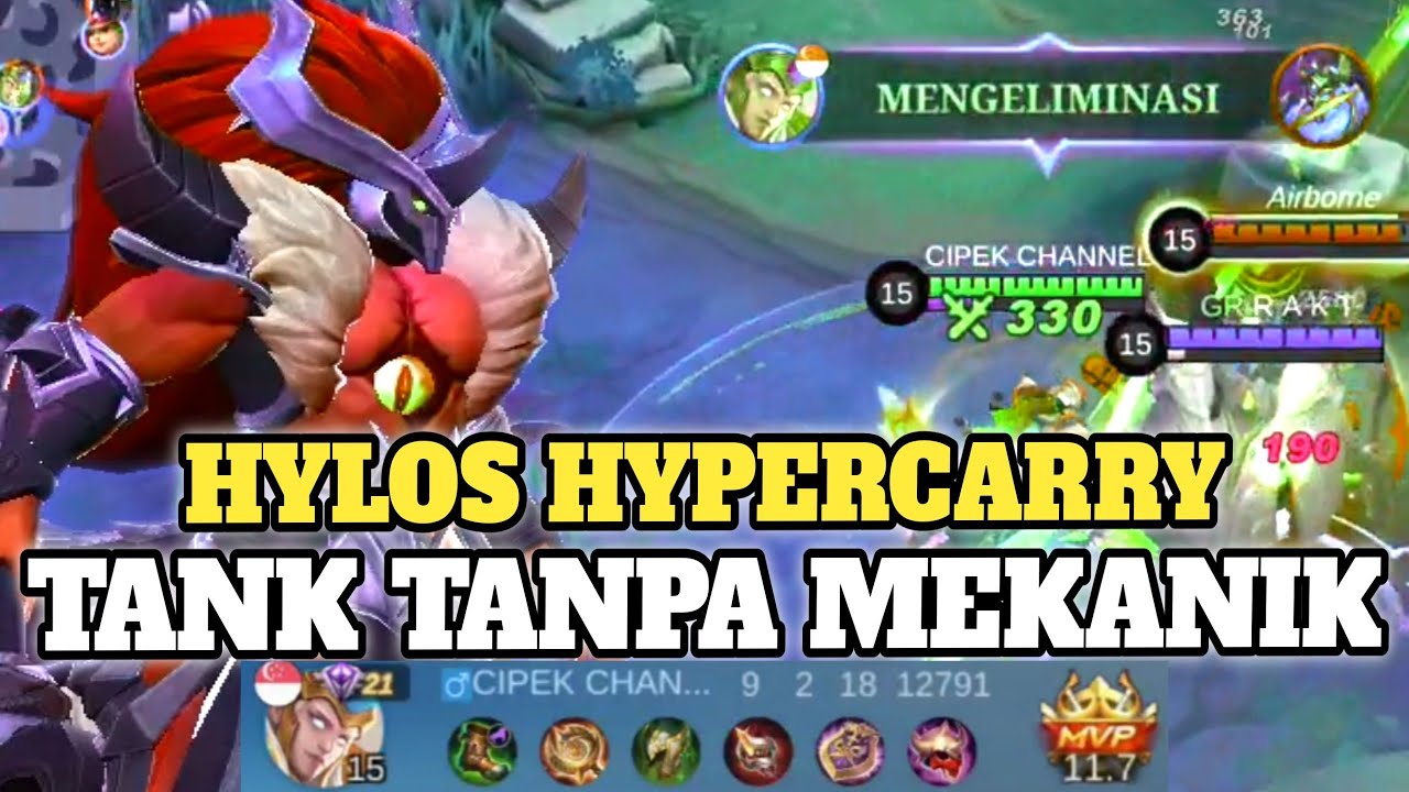 HYLOS HYPER TANK TANPA MEKANIK || BEST BUILD + TUTORIAL ROTASI 2022 ...