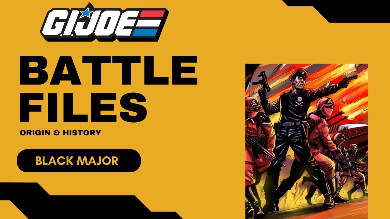 Know Your Red Shadows: G.I. Joe Battle Files – Black Major Origin ...