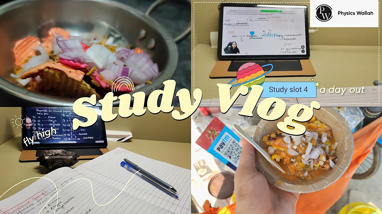 Aesthetic study vlog || foodie study vlog📚 #vlog #studyvlog #study #ytshorts - YouTube