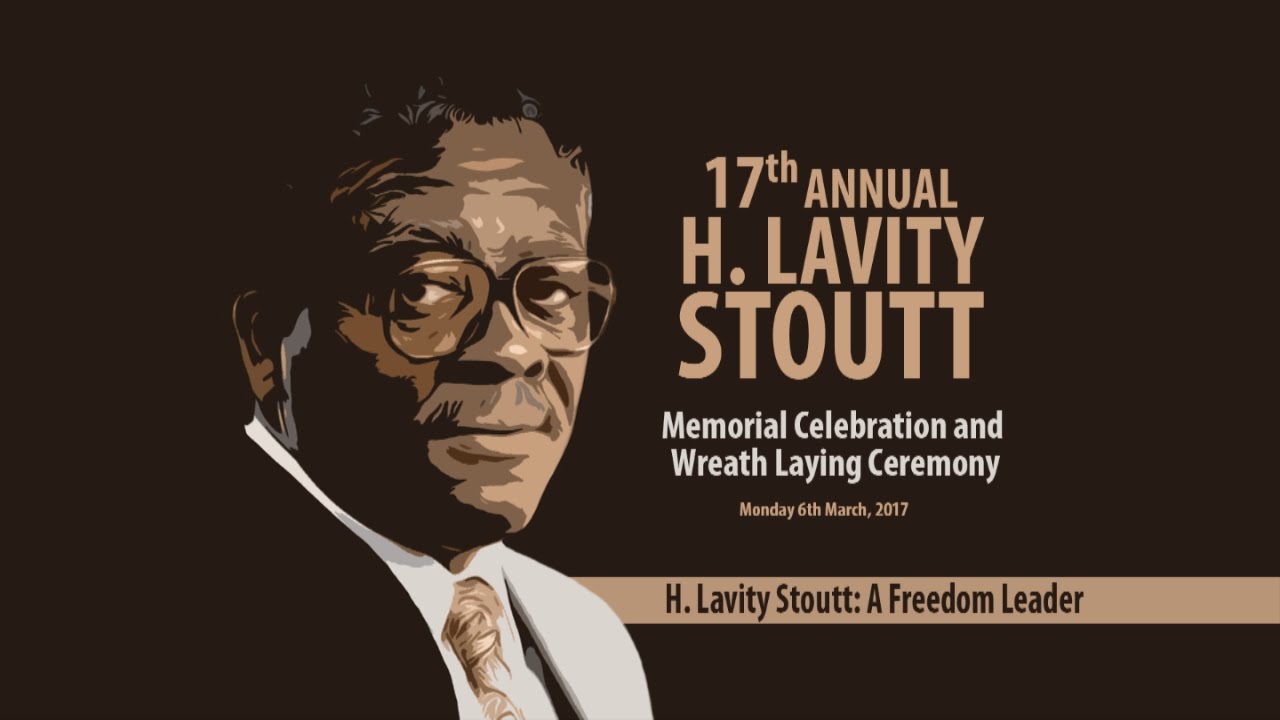 H Lavity Stoutt Memorial Celebration and Wreath Laying Ceremony - YouTube