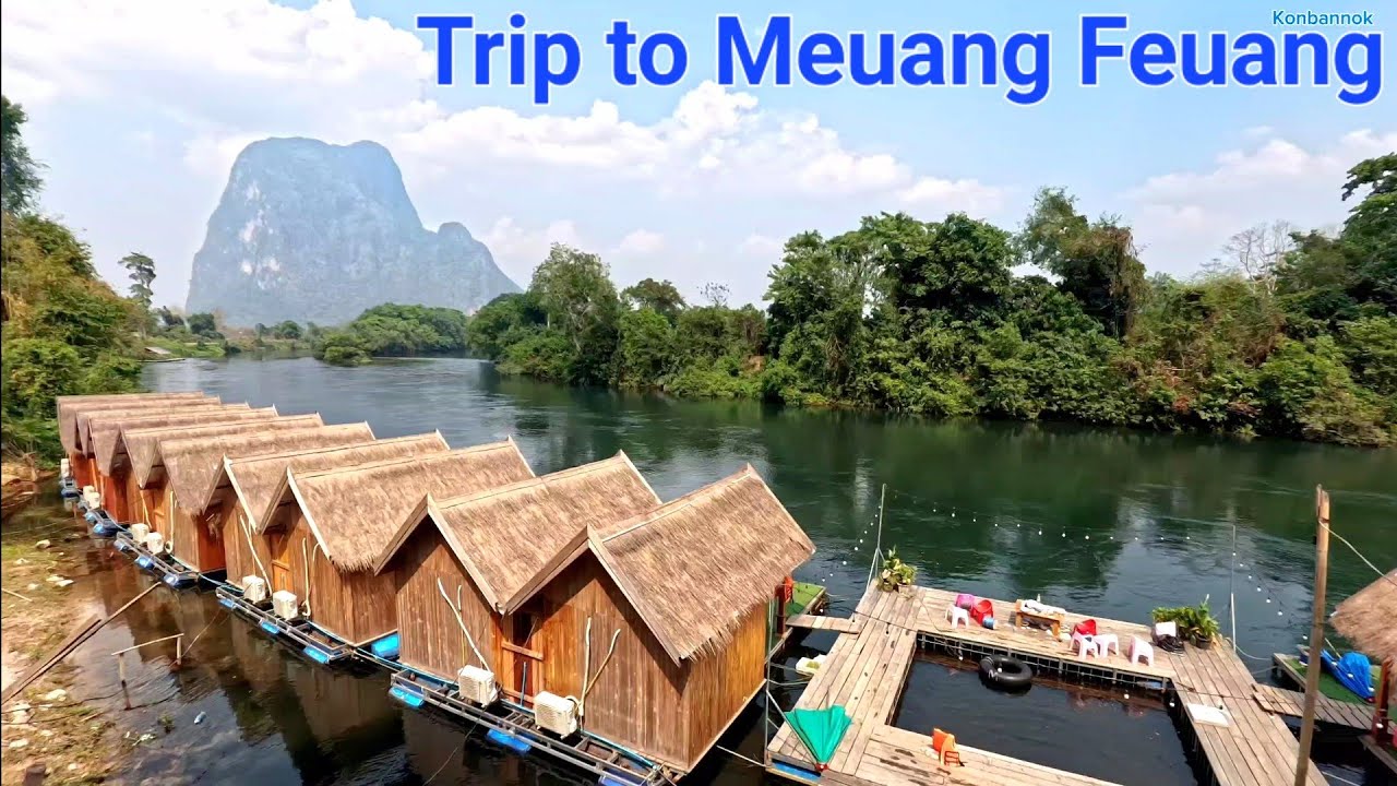 Our road trip Meuang Feuang, enjoying beautiful view in the countryside ...