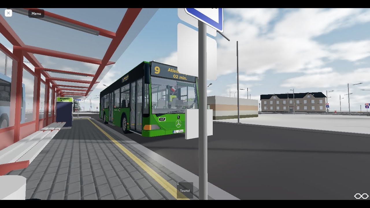Roblox:Lugane Mercedes-Benz Citaro O530 #107 Linia 9 - YouTube