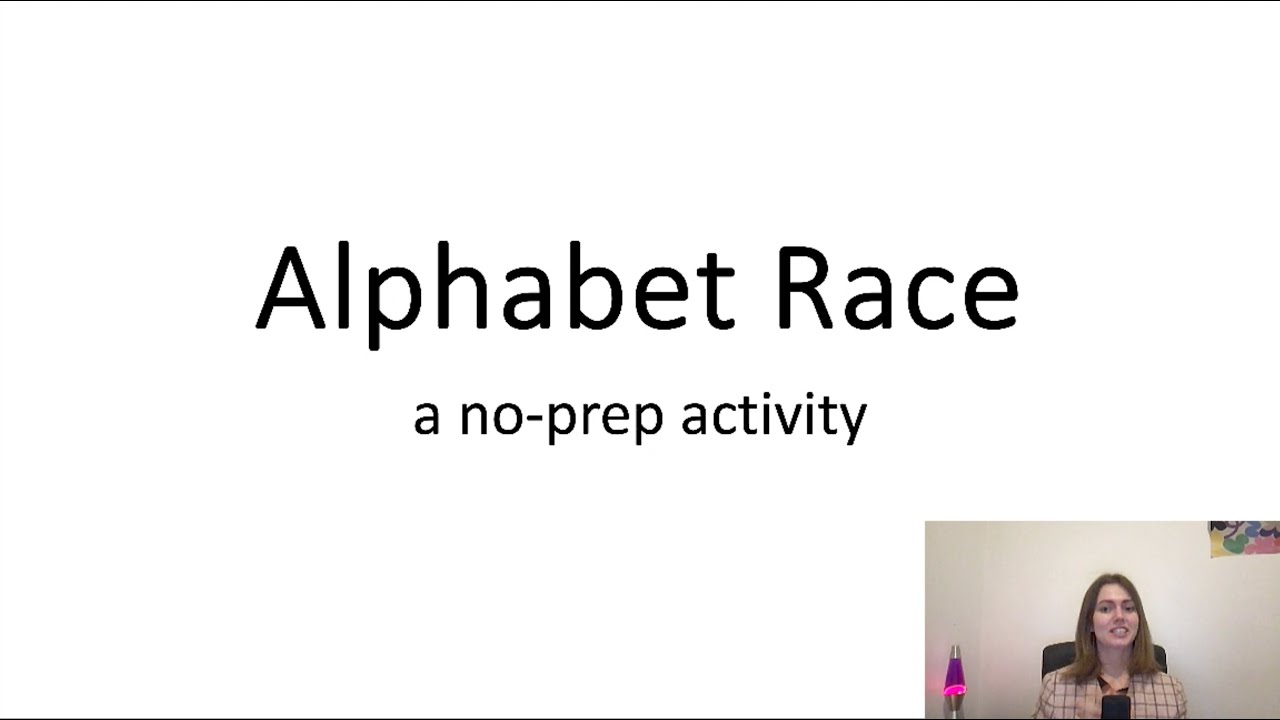 Alphabet Race - YouTube
