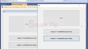 c++/cli windows forms (button FlatAppearance vs button FlatStyle) visual studio code - YouTube