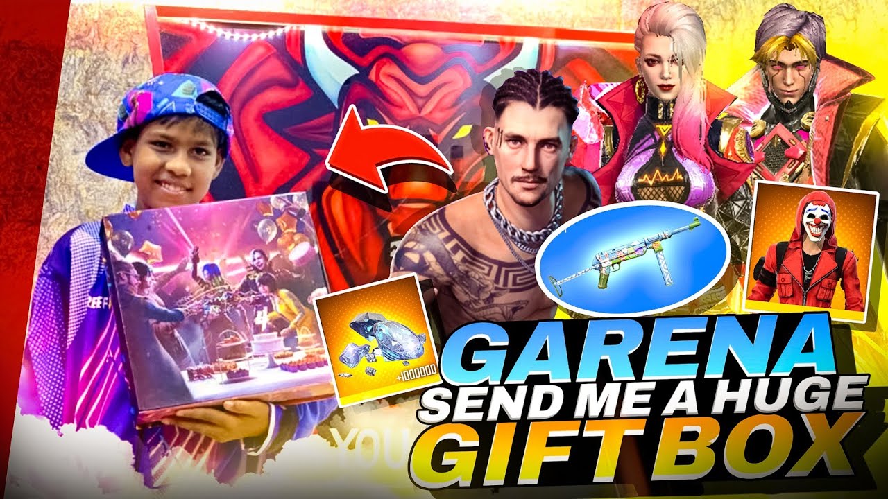 GARENA Send Me a Gift 🎁 Box🔥 - GARENA FREE FIRE - YouTube