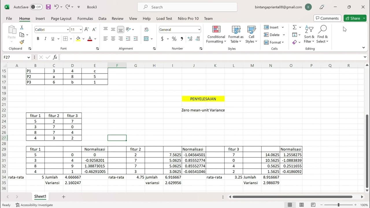 DATA MINING DAN NORMALISASI DATA MENGGUNAKAN APLIKASI MICROSOFT EXCEL ...