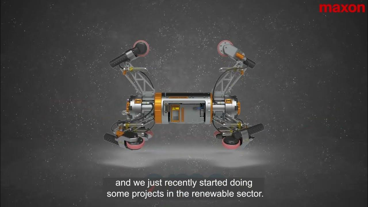 Robotic pipe crawlers using maxon DC motors (subtitled) - YouTube