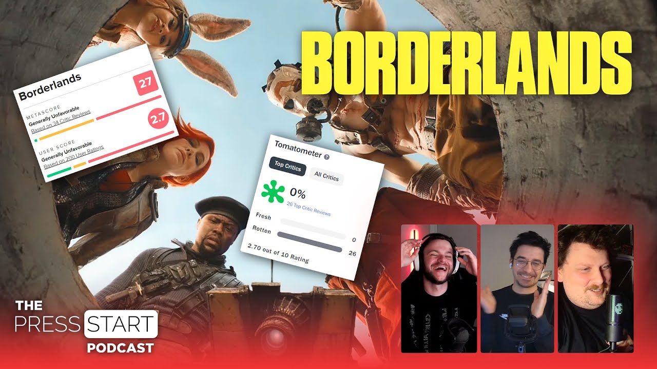 Borderlands Is Never Getting A Sequel - The Press Start Podcast - YouTube