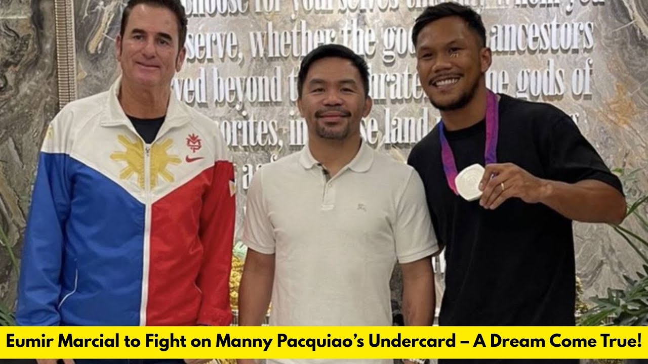 Eumir Marcial to Fight on Manny Pacquiao’s Undercard – A Dream Come ...