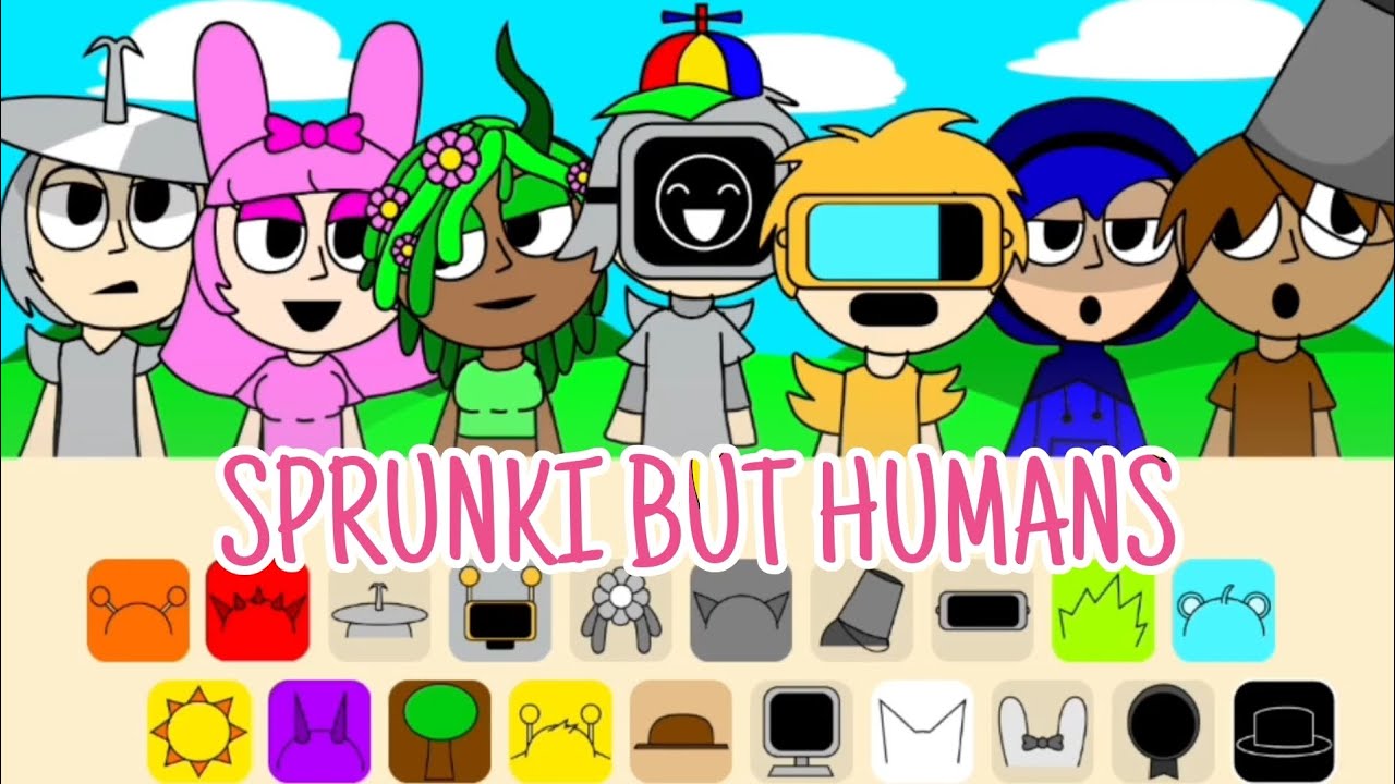 SPRUNKI BUT HUMANS - YouTube