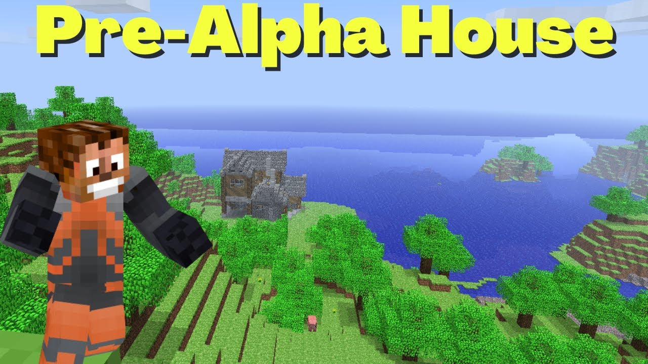 "How We Decorated Before Stairs" - Pre-Alpha House Building - Minecraft ...