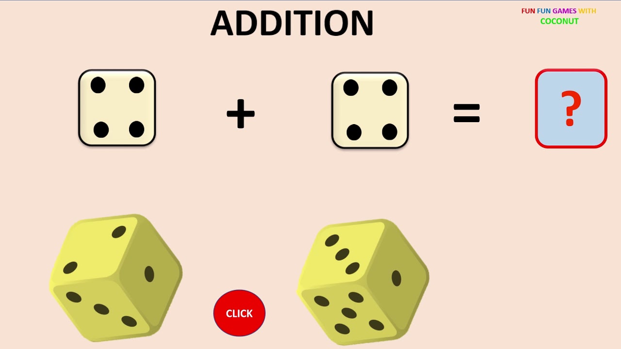 FUN FUN GAMES WITH COCONUT - Addition - YouTube