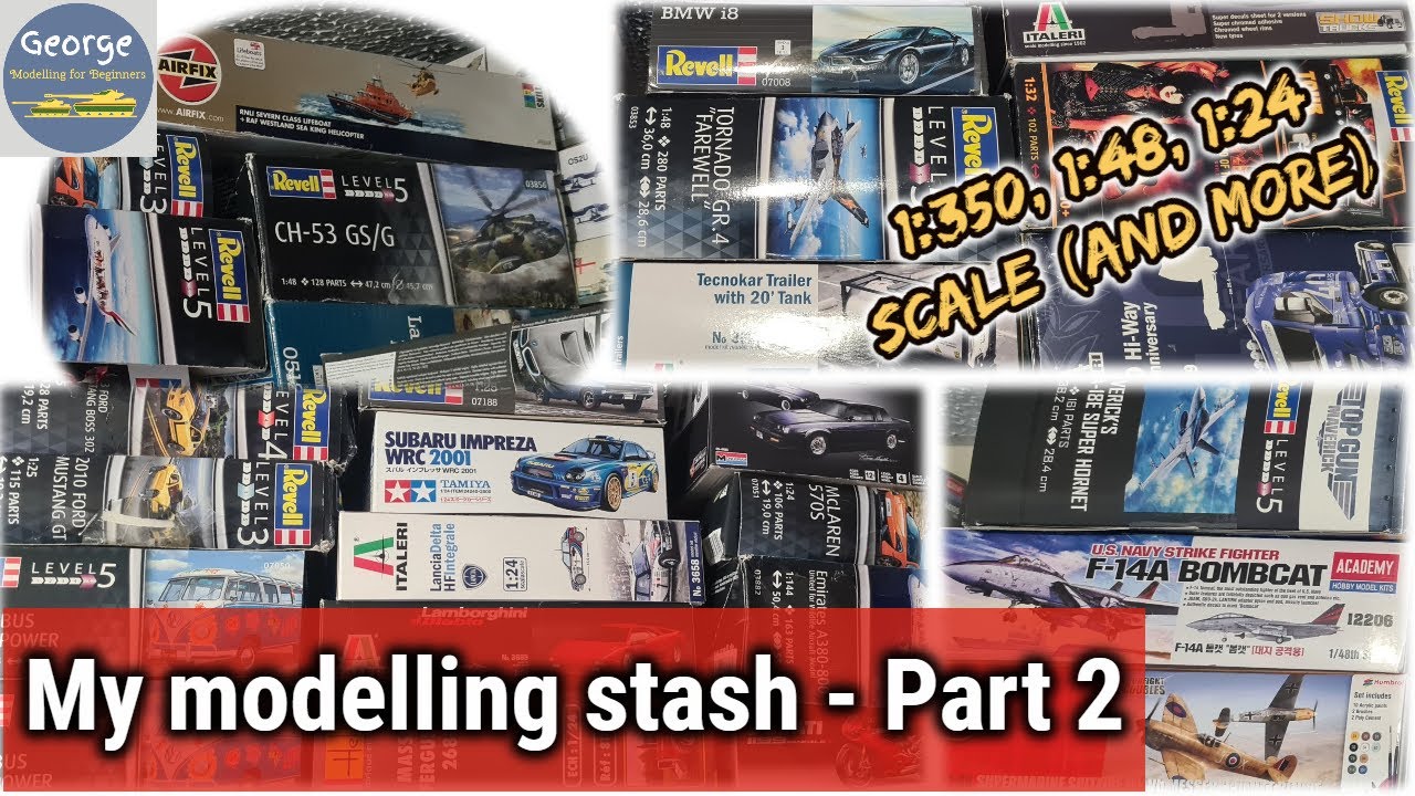 My Modelling Stash part 2 - YouTube