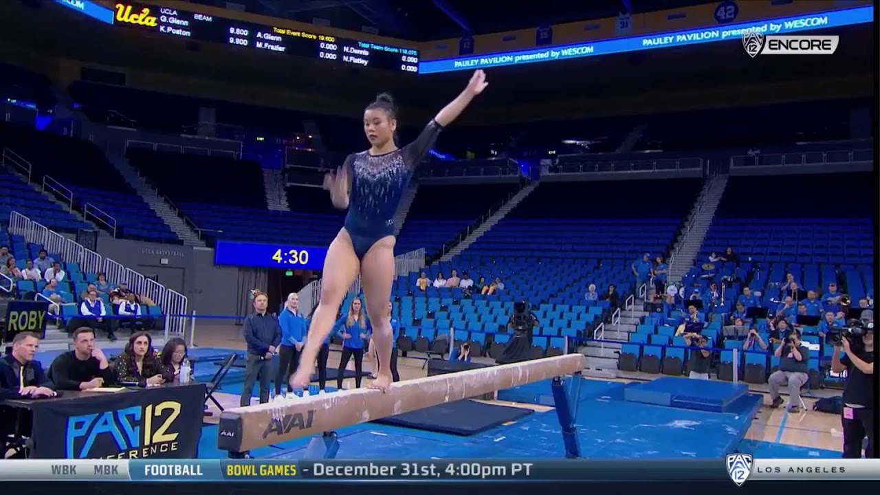 Anna Glenn 2018 Beam at Meet the Bruins 9.900 - YouTube