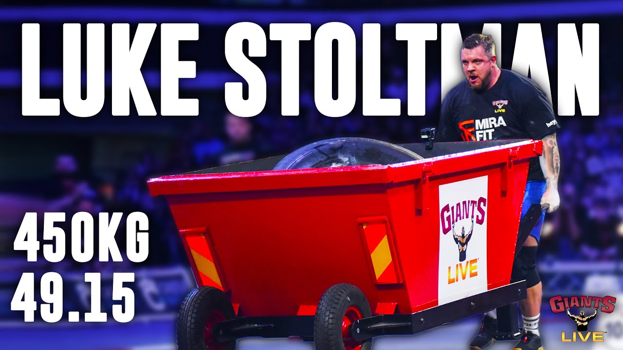 Sensational Stoltman! 2023 Strongman Open | Load & Push - YouTube