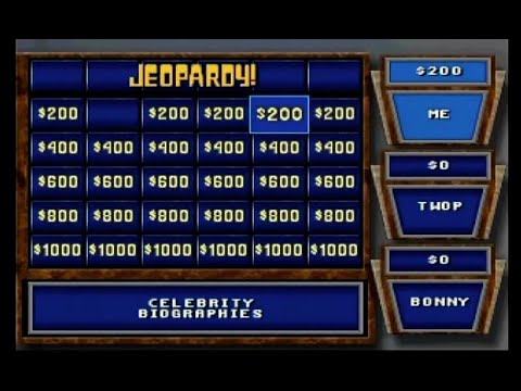 Jeopardy! plug & play game. 2-players. (2014) - YouTube