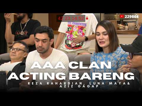 NGAKAK! Member AAA Clan Main Acting Bareng LUNA MAYA REZA RAHARDIAN | MARAPTHON #58