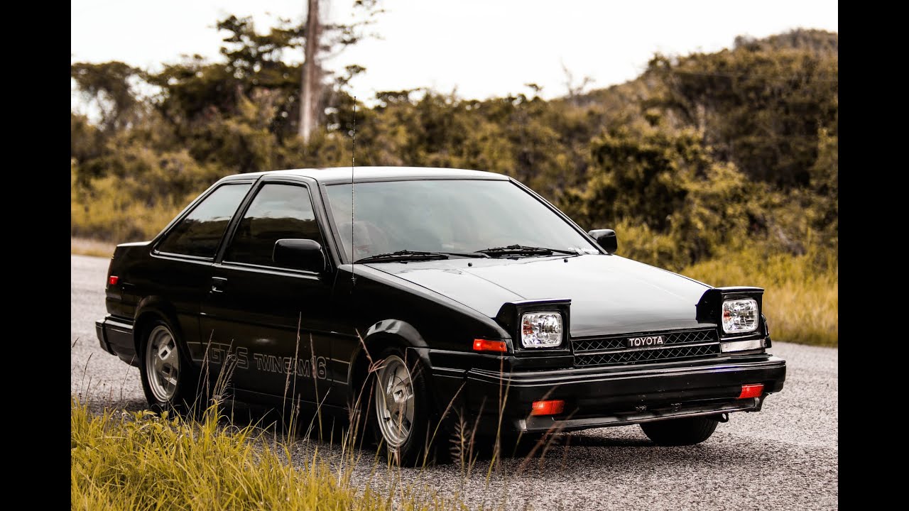 Toyota COROLLA 1985 AE86 puerto rico 2021 - YouTube