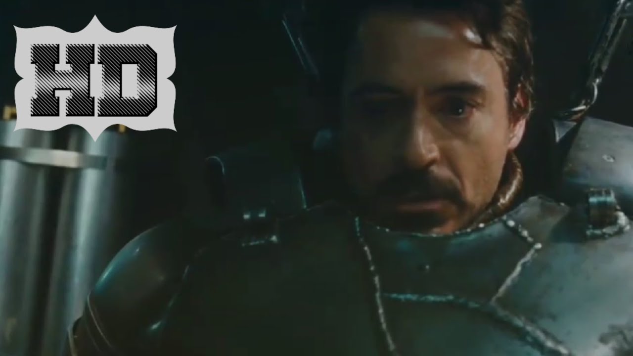 Mark 1 is builded by Mr.Tony Stark - First Suit Up Scene - Iron Man ...