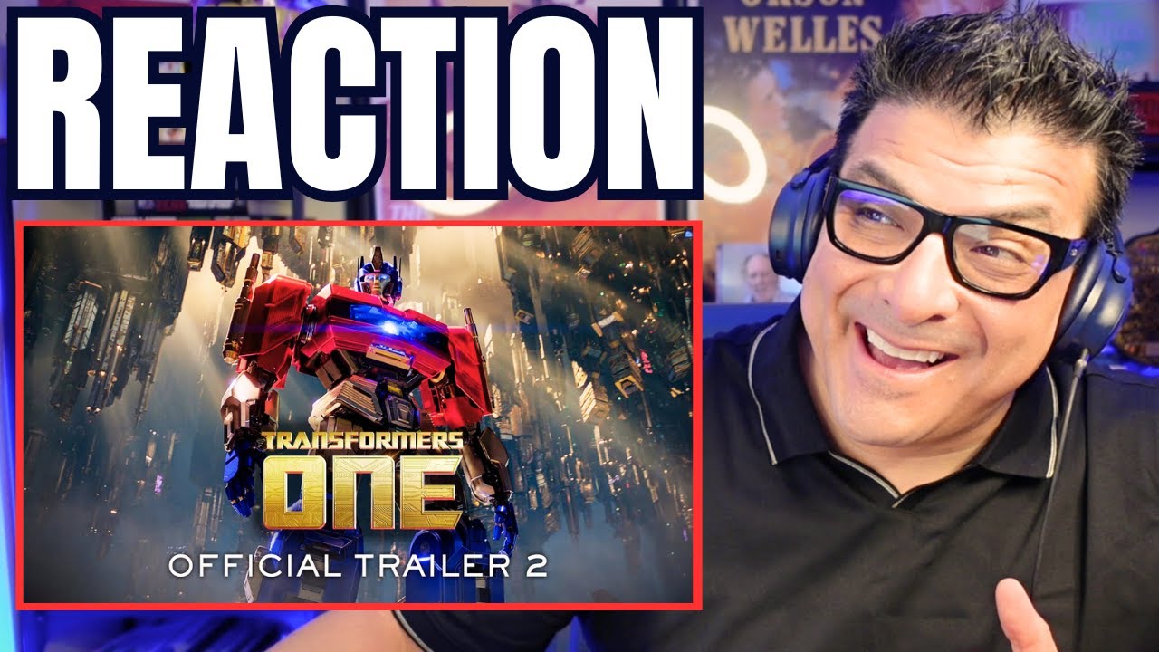 TRANSFORMERS ONE | Trailer 2 REACTION!! | SDCC | Paramount Pictures ...