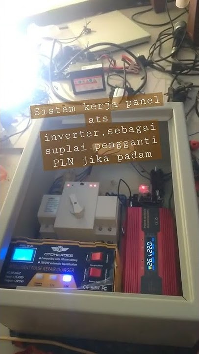 Cara kerja panel ATS(automatik transfer switch) - YouTube