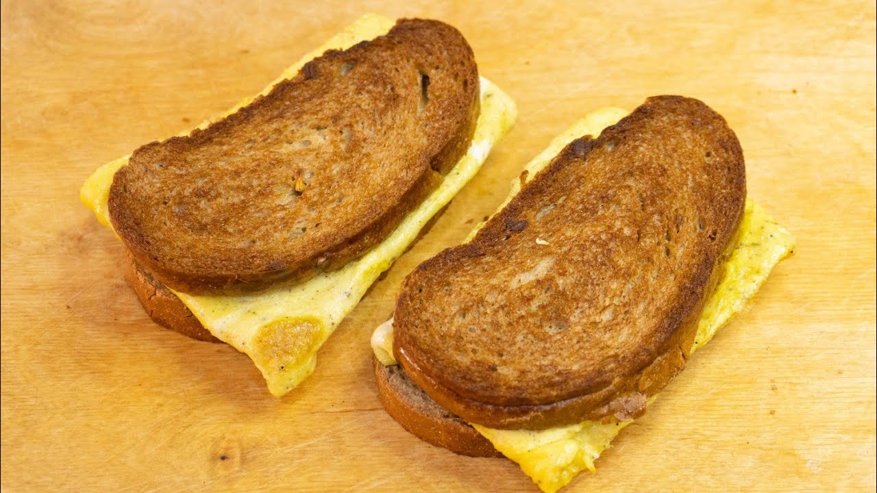 Quick and Delicious Breakfast! Tasty Egg Toast Sandwich Recipe! - YouTube