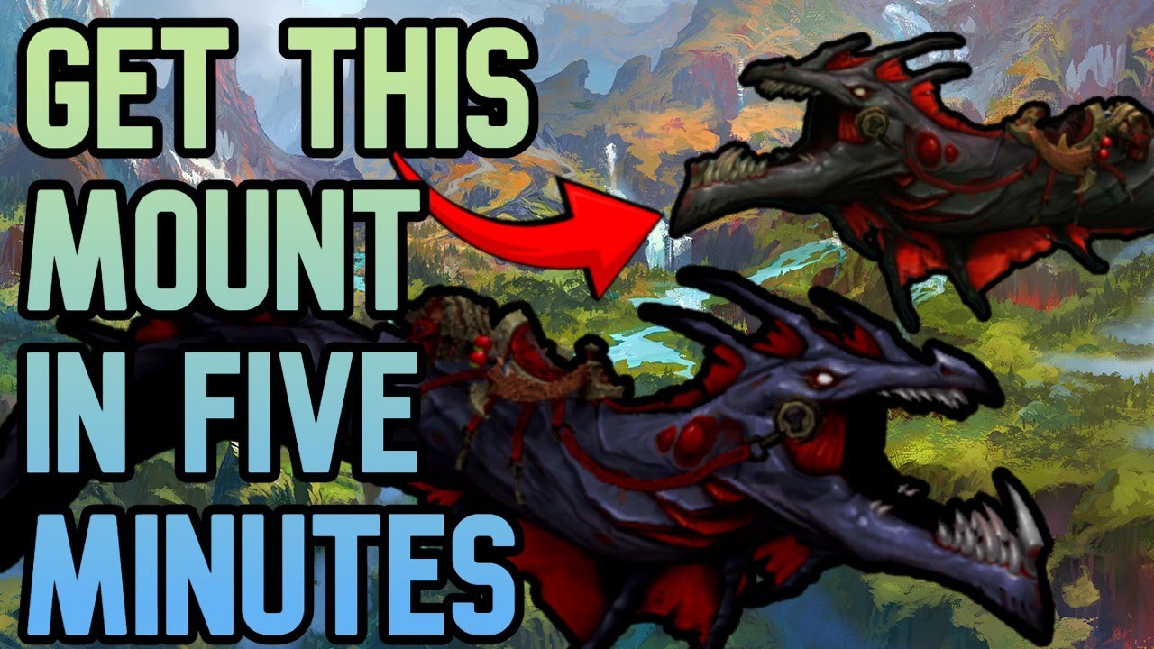 Nazjtar Blood Serpent | Mount Guide - YouTube