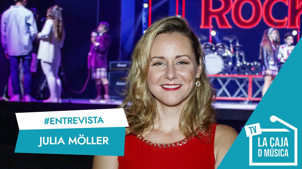 JULIA MÖLLER: "SCHOOL OF ROCK es un regalo, es PASIÓN" | SCHOOL OF ROCK, EL MUSICAL - YouTube