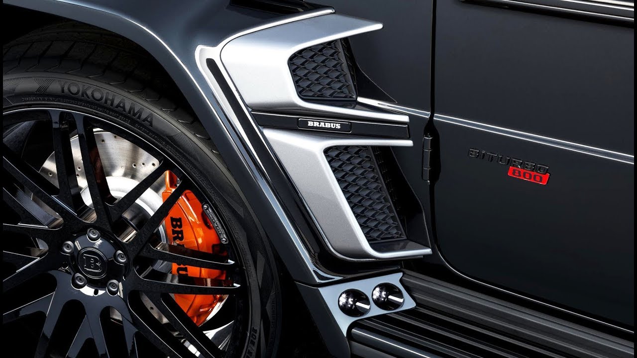 BRABUS 800 WIDESTAR - 800 horsepower for perfect SUV - YouTube