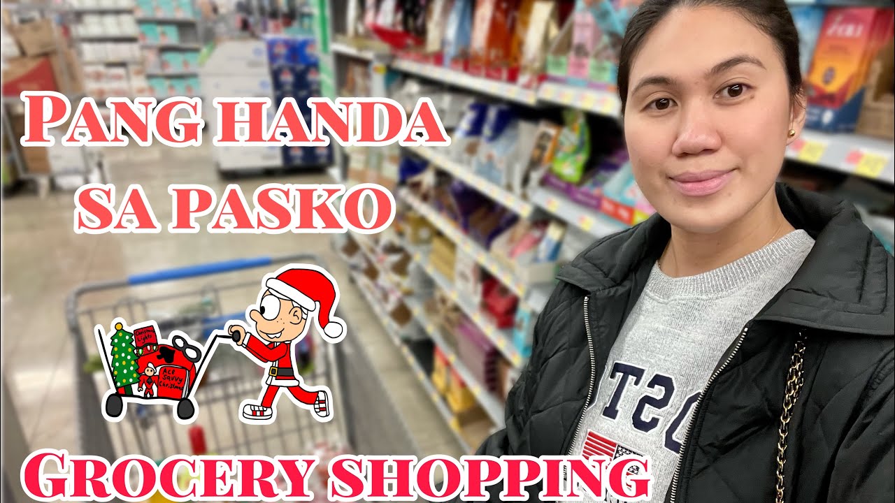 GROCERY SHOPPING PANG HANDA SA PASKO | NAG ADD TO CART NA NAMAN TAYO ...