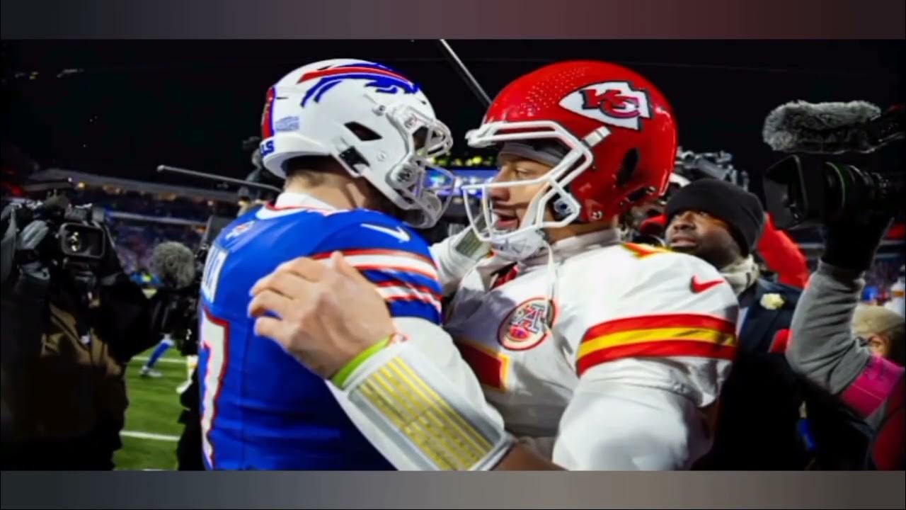 Patrick Mahomes Five-Word Message for Josh Allen during Postgame - YouTube