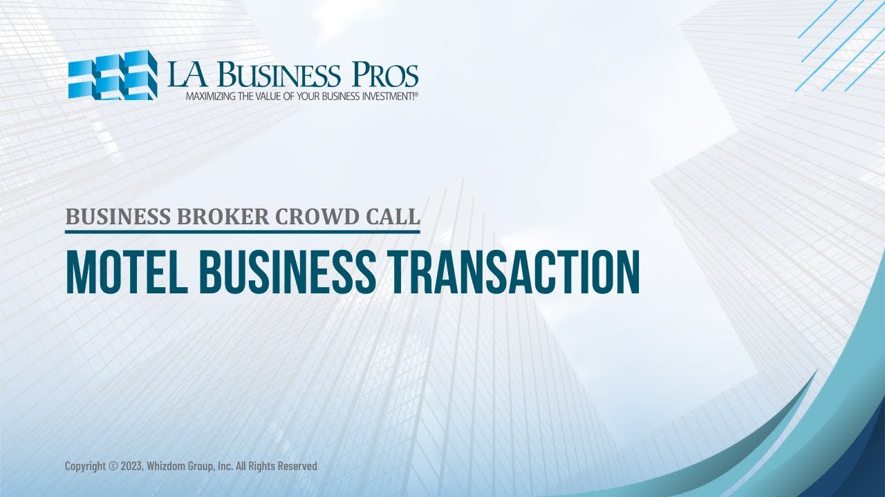 Motel Business Transaction - YouTube