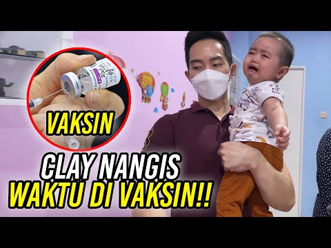 DETIK-DETIK CLAY HISTERIS !! DISUNTIK VAKSIN SAMA DOKTER !!