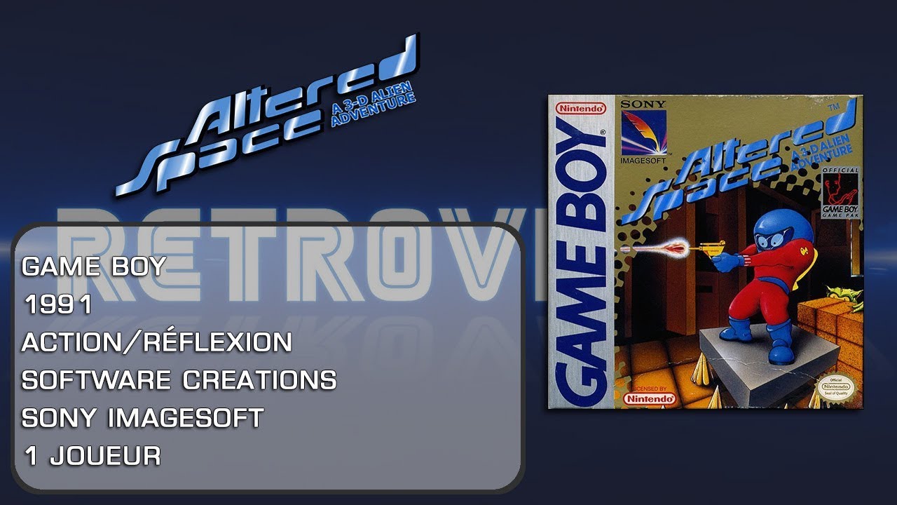 Altered Space "A 3-D Alien Adventure" - GAME BOY - YouTube