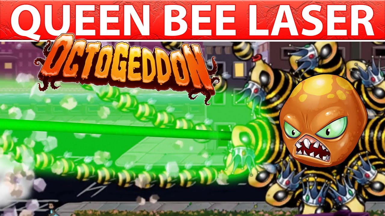 QUEEN BEE EPIC LASER MOD | Octogeddon Modded | A NEW BEST LASER? - YouTube