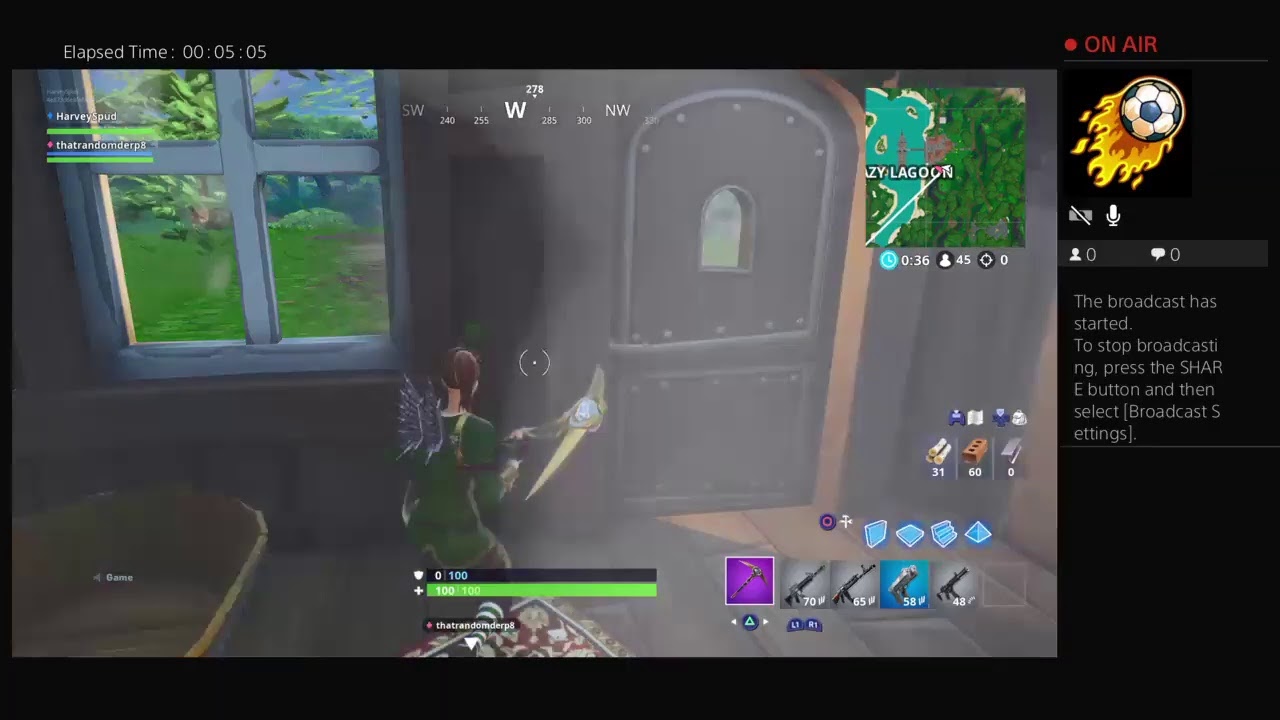 Killing mini miner gaming in fortnite - YouTube