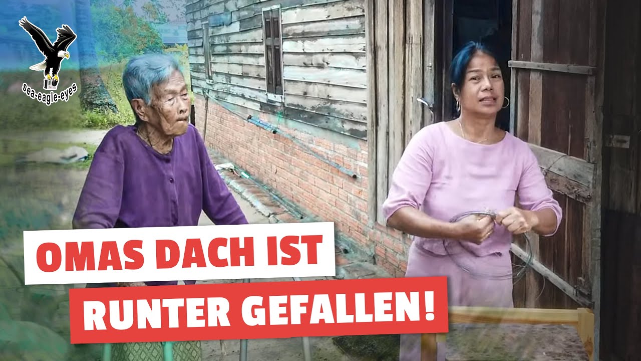 Omas Dach ist runter gefallen! Auf Koh Samui Thailand - YouTube