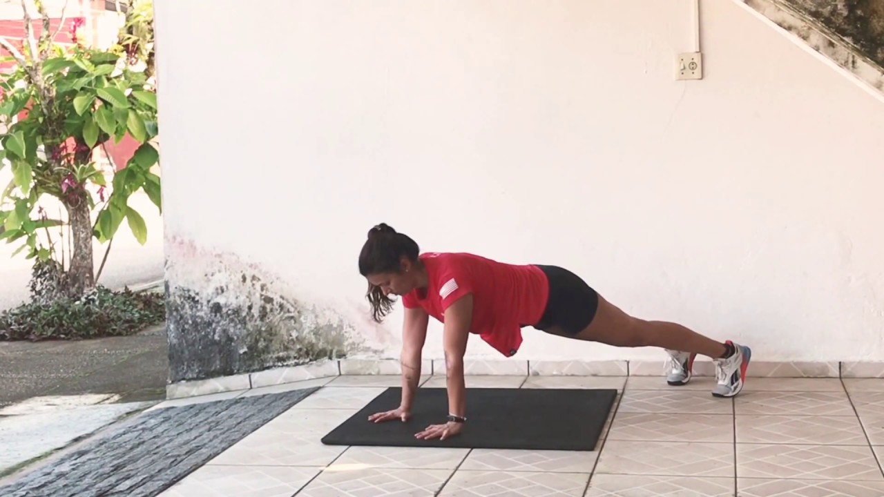 Scapular Push Ups (Forearm/High Plank) - YouTube