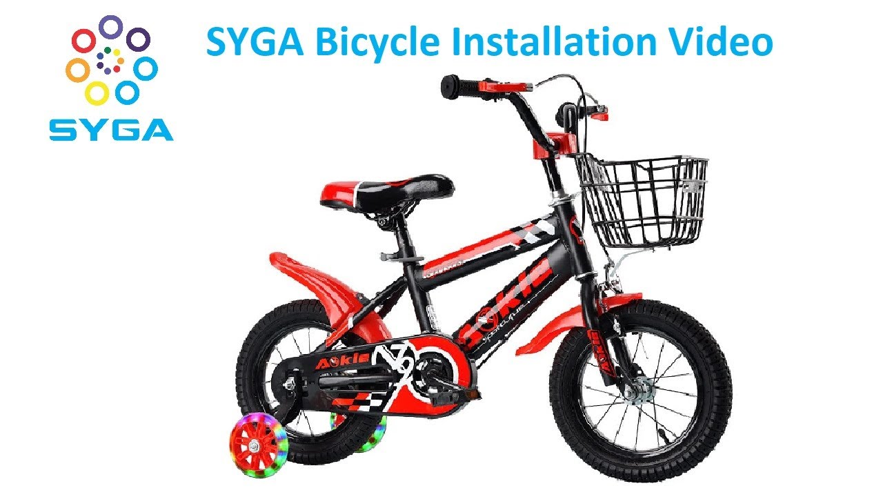 Syga Kids Bicycle Installation Video - YouTube