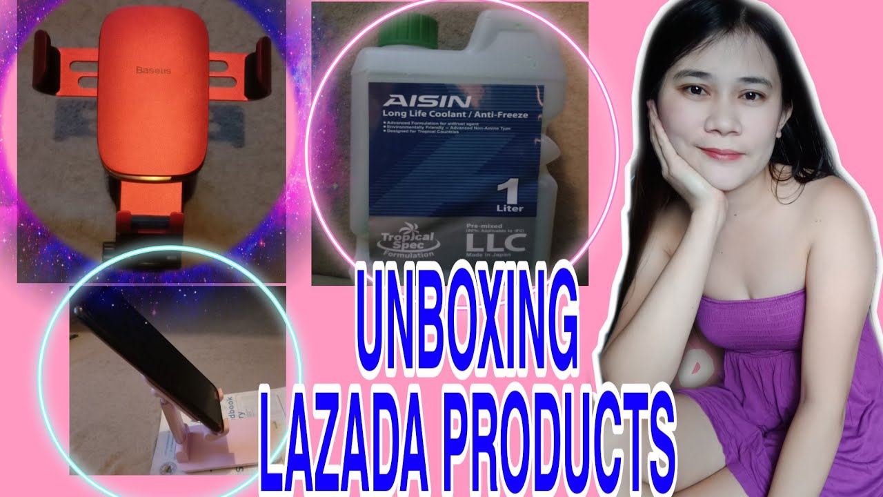 UNBOXING LAZADA PRODUCTS+ QUICK REVIEW - YouTube