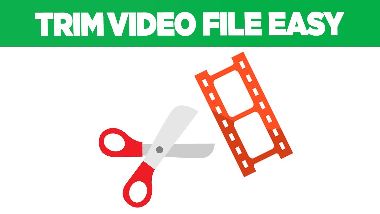 How to trim video files on windows - YouTube