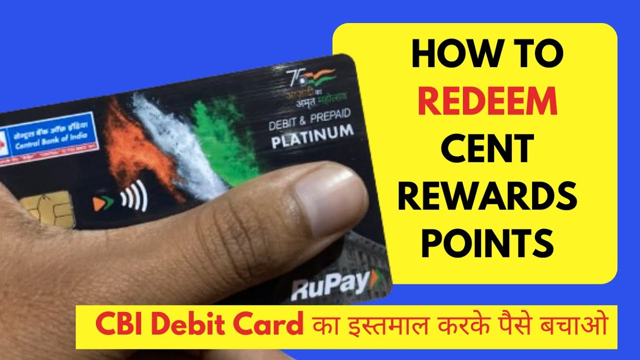 How to Redeem Central Bank of India Cent Reward Points | How to ...