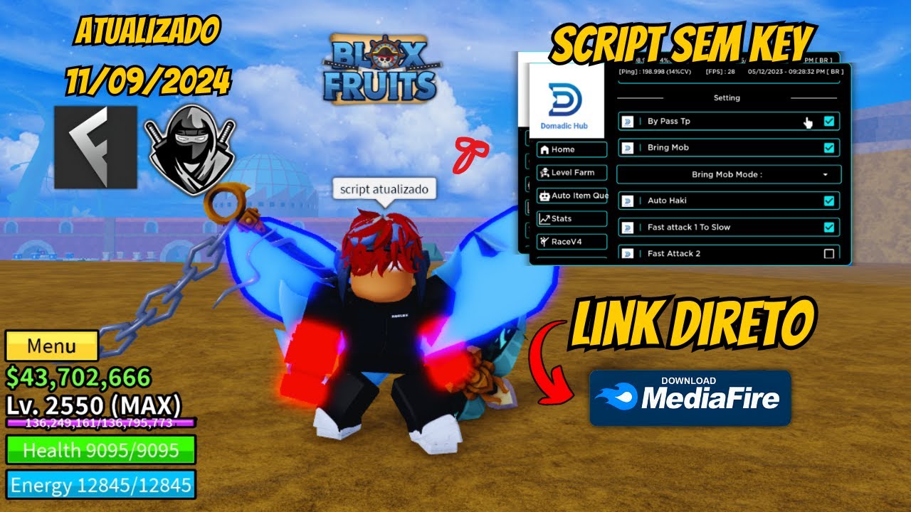 UPDATE DELTA - LINK DIRETO ⛩️ EXECUTOR e SCRIPT Atualizado BLOX FRUITS ...